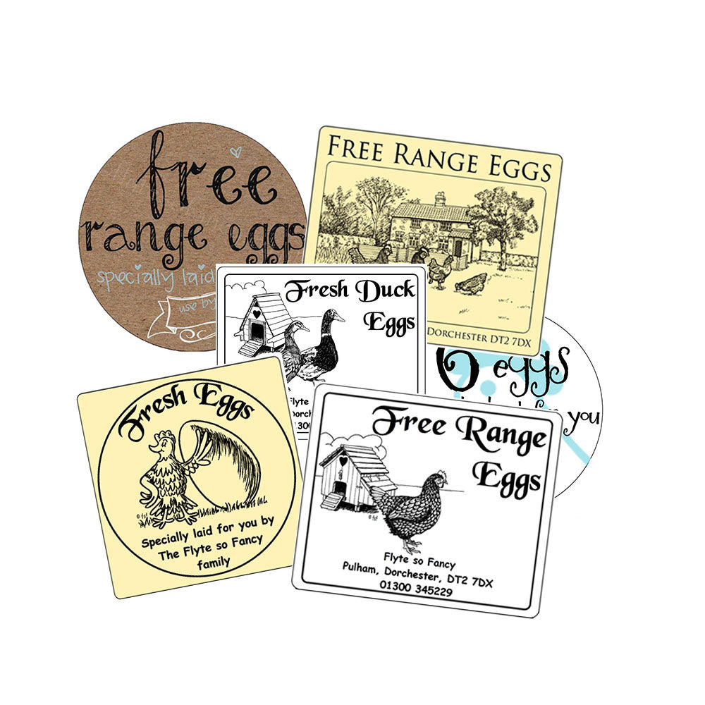 Egg Box Labels | Personalised Egg Boxes