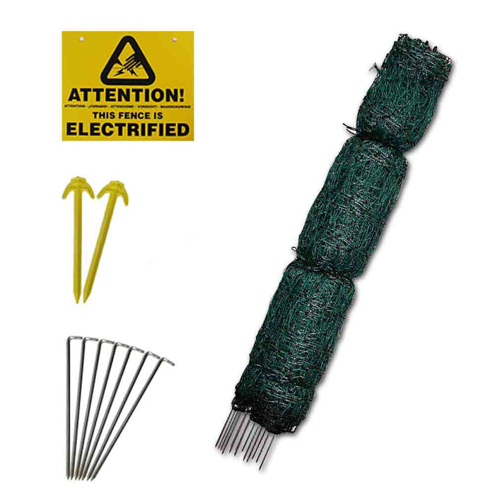 Hotline Green Electric Poultry Netting from Flyte so Fancy