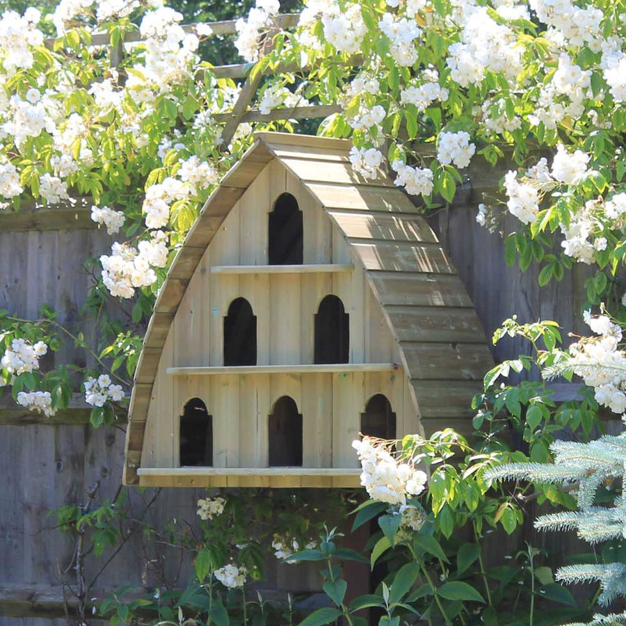Dovecotes - Arched Wall Mounted Dovecotes & Bird Houses