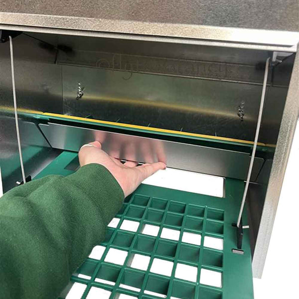 Metal Rat Guards for Poultry Treadle Feeders