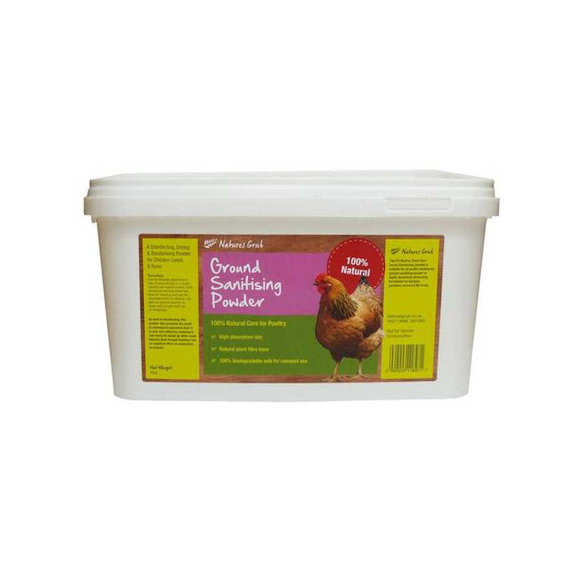 Natures Grub Ground Sanitising Powder | Poultry Supplies