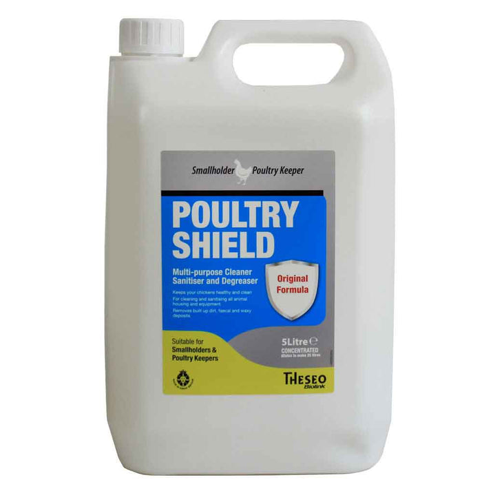 Poultry Shield Cleaner & Sanitiser for Chicken Coops | Red Mite