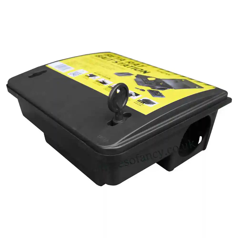 Small Lockable Plastic Rat Bait Box | Vermin Bait Boxes
