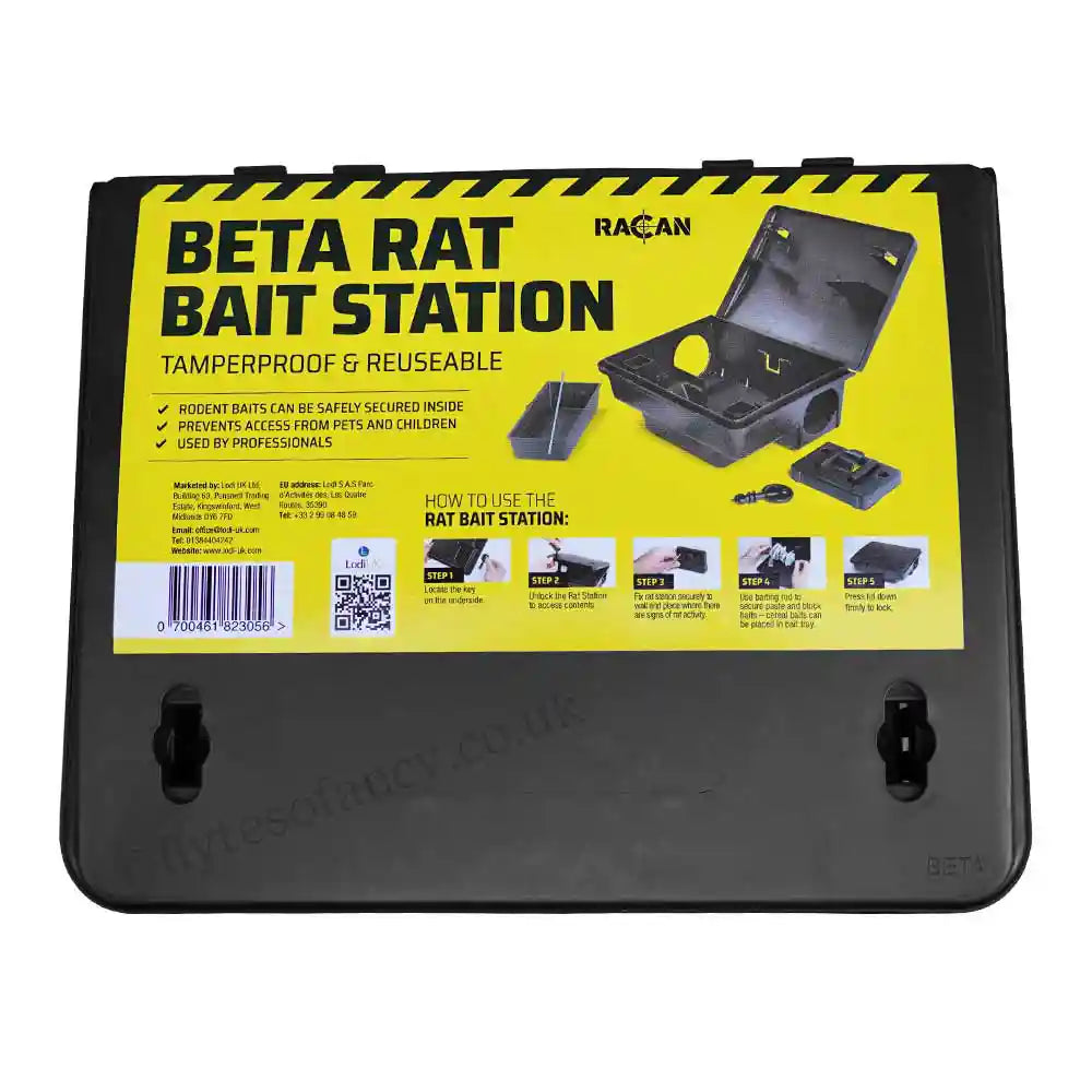 Small Lockable Plastic Rat Bait Box | Vermin Bait Boxes