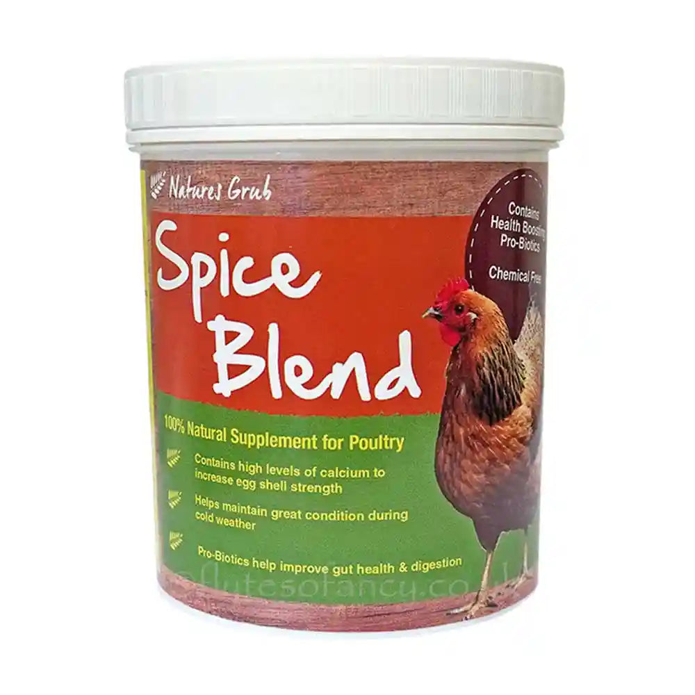 Natures Grub Spice Blend for Poultry (with Probiotics) | Flyte so Fancy