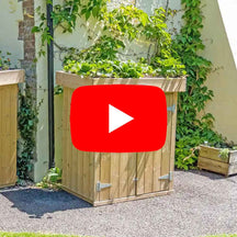 Grow-Top Garden Store - Small Living Roof Garden Storage