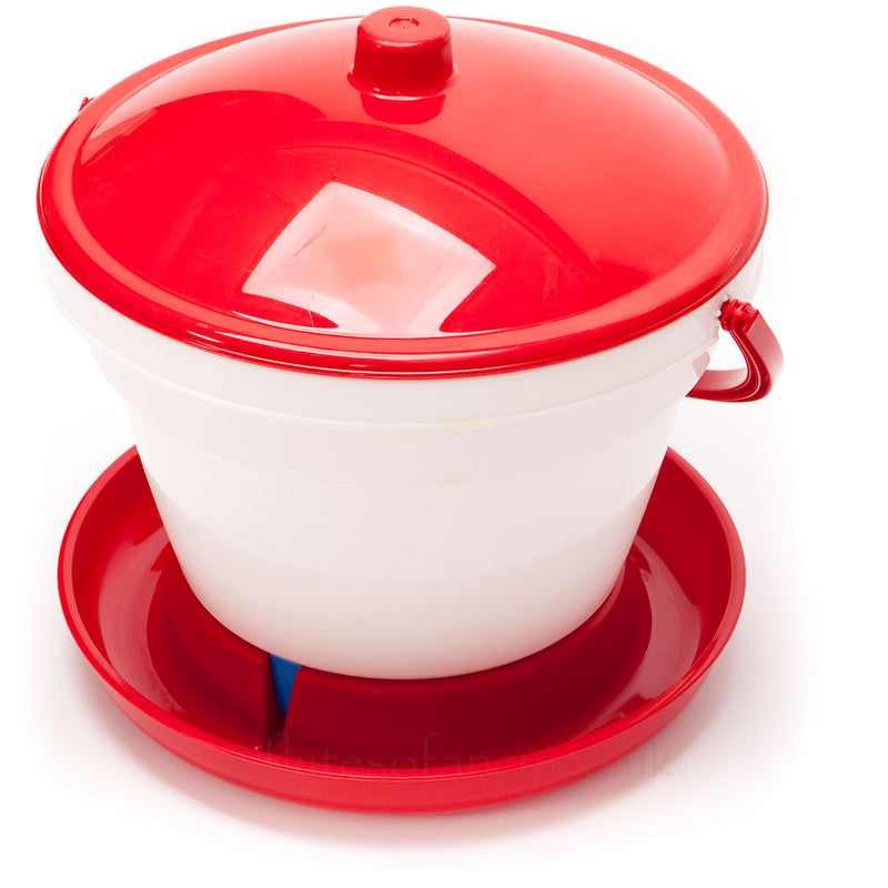 Plastic Bucket Poultry Drinkers | Large Poultry Drinkers at Flyte so Fancy
